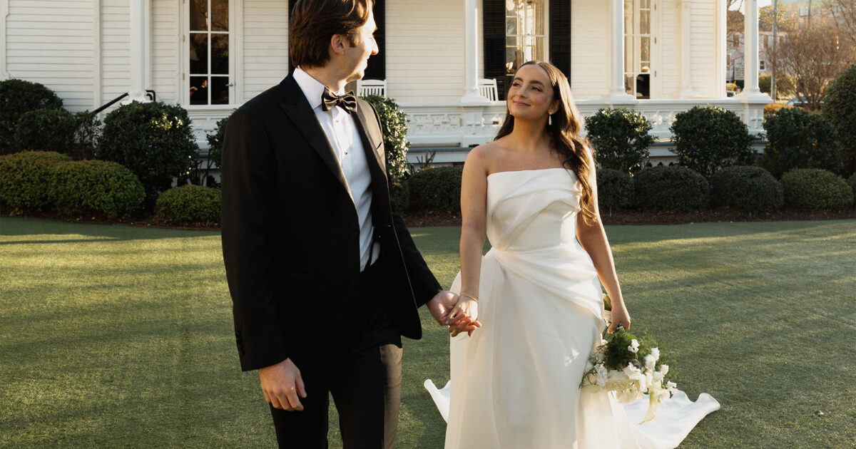Sydney + Daniel | SAINT Bridal Couture